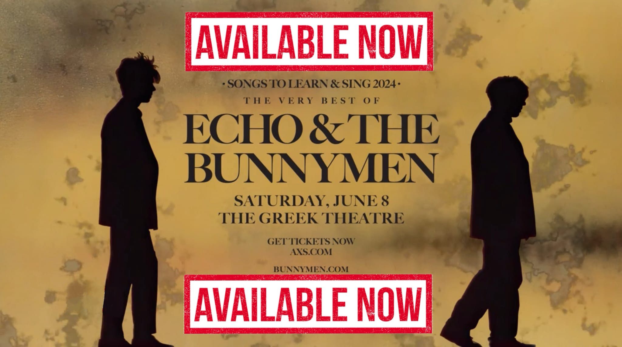 Echo & The Bunnymen Live Greek Theatre LA | Echo & The Bunnymen